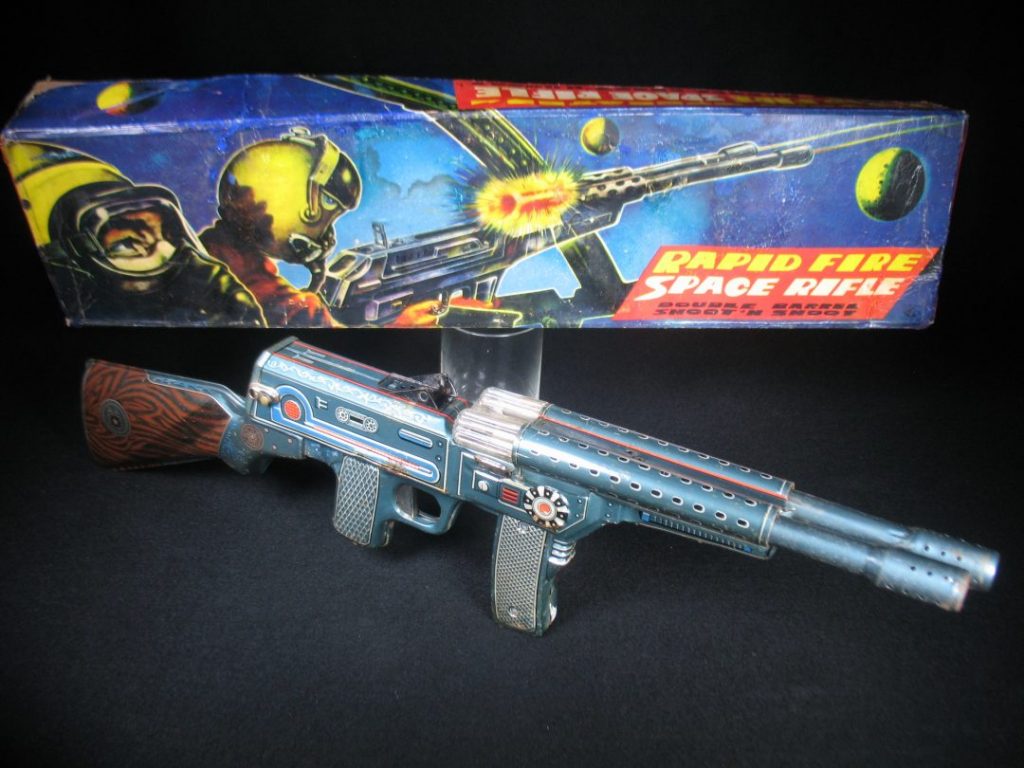 Rapid Fire Space Rifle – SH, Horikawa – Japan | Mark Bergin Toys