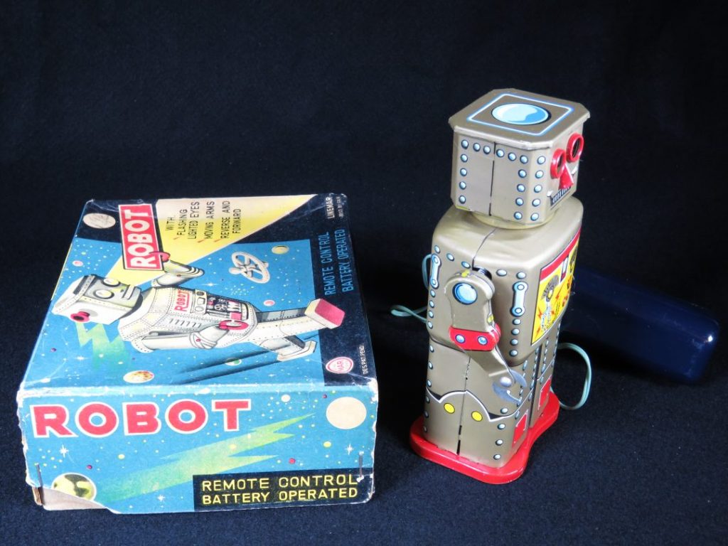 Golden Robot – Linemar – Japan | Mark Bergin Toys