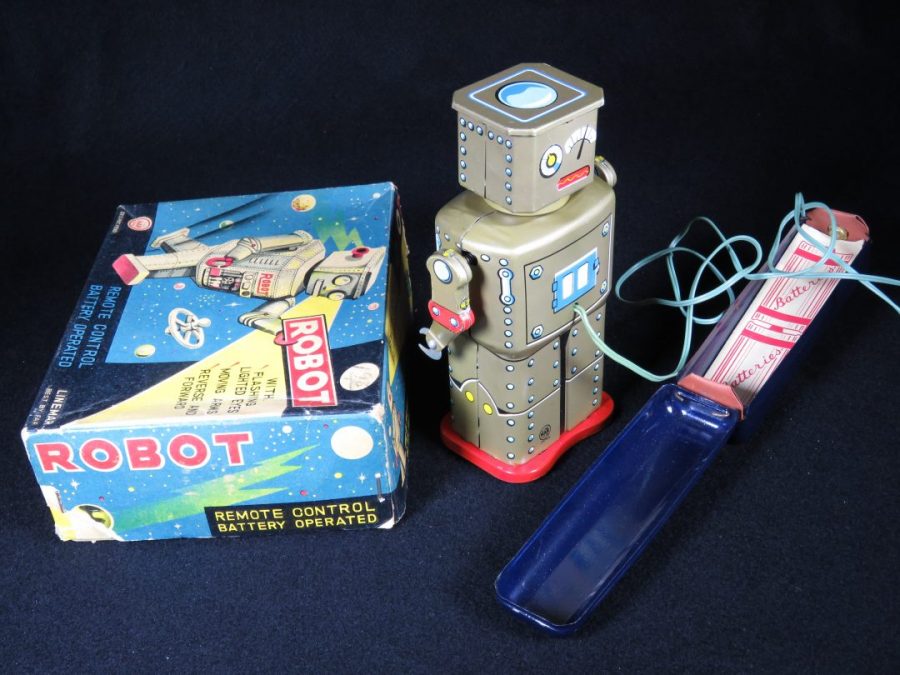 Golden Robot – Linemar – Japan | Mark Bergin Toys