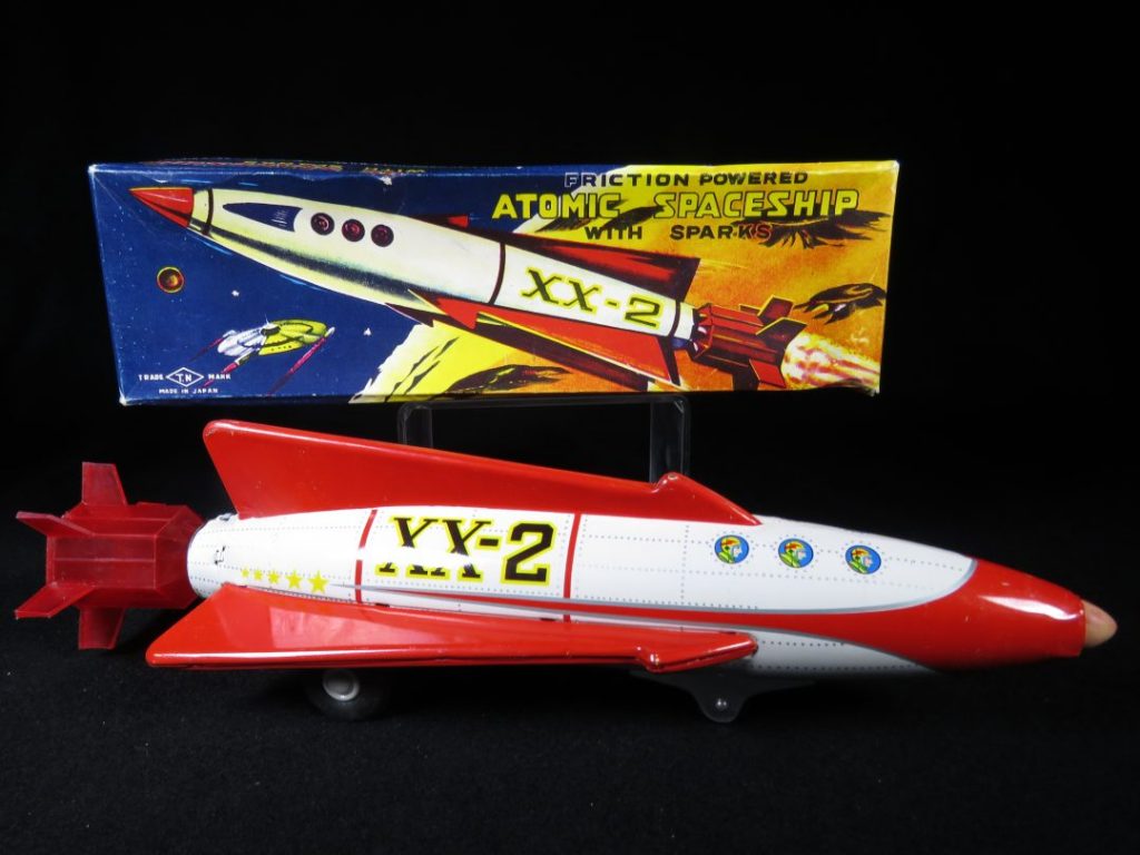 Atomic Spaceship XX-2 Rocket – T.N, Nomura – Japan | Mark Bergin Toys