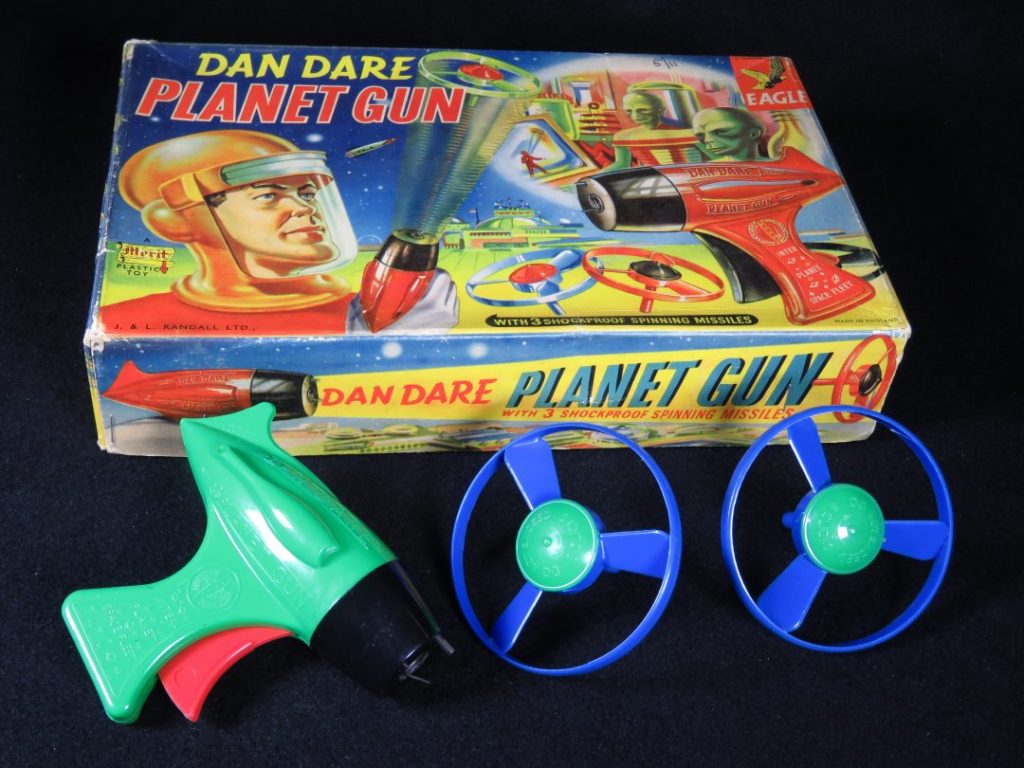 Dan Dare Planet Space Gun – Merit – England | Mark Bergin Toys