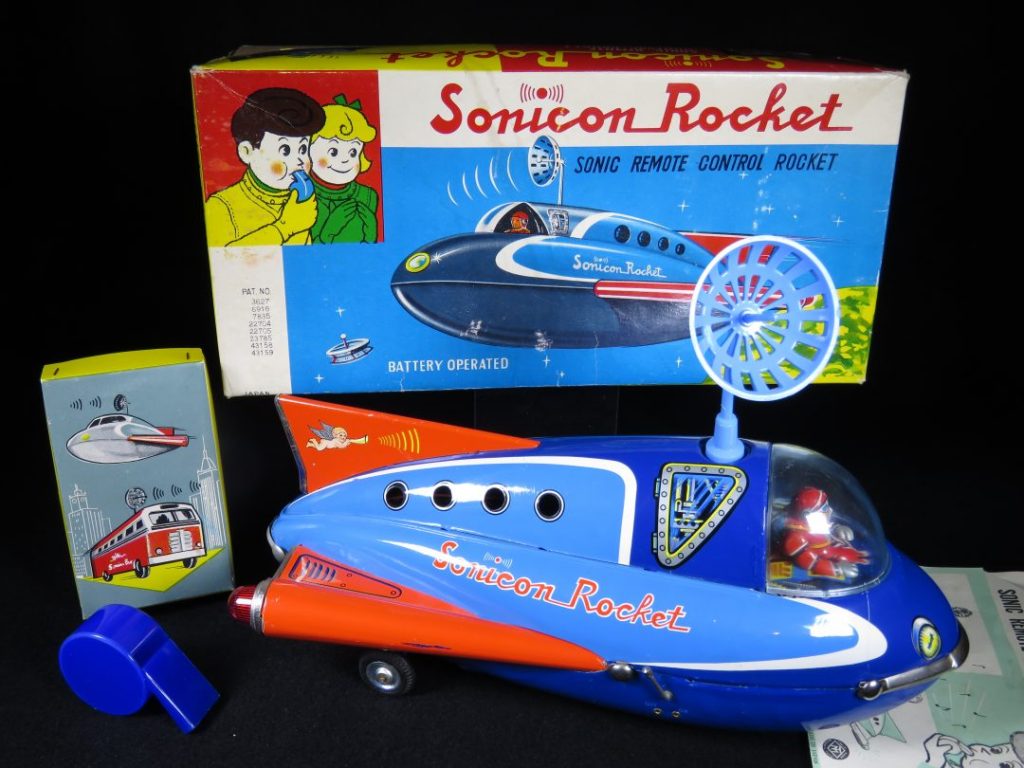 Sonicon Rocket – Masudaya – Japan | Mark Bergin Toys