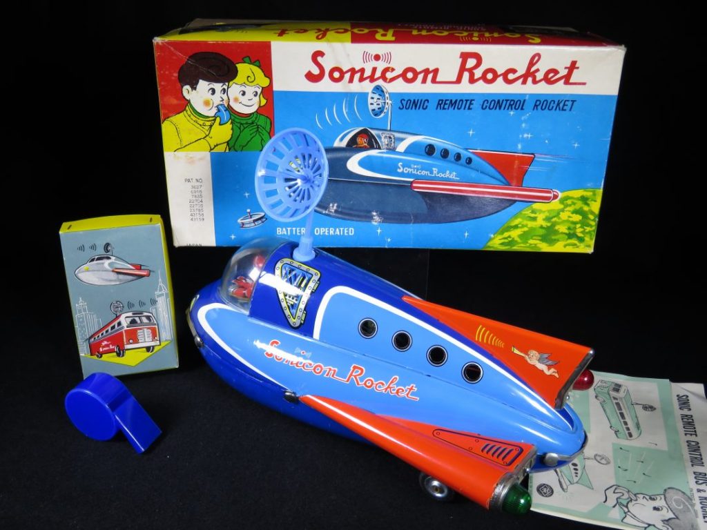 Sonicon Rocket – Masudaya – Japan | Mark Bergin Toys