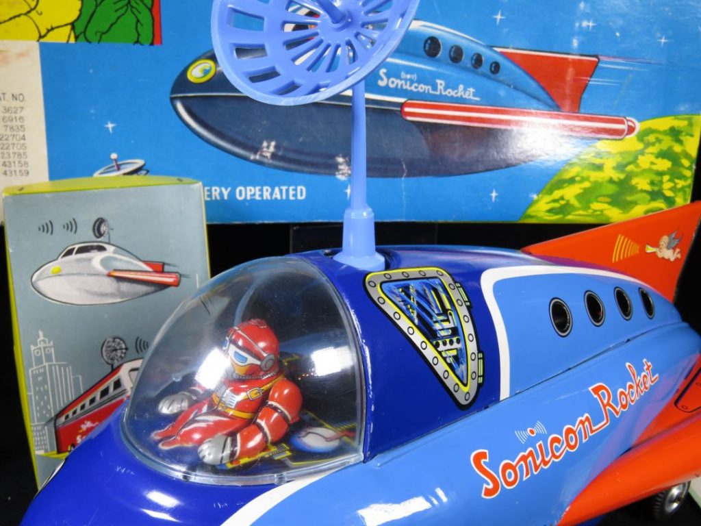 Sonicon Rocket – Masudaya – Japan | Mark Bergin Toys