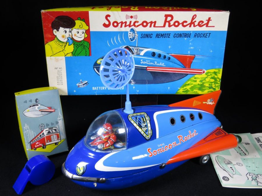 Sonicon Rocket – Masudaya – Japan | Mark Bergin Toys