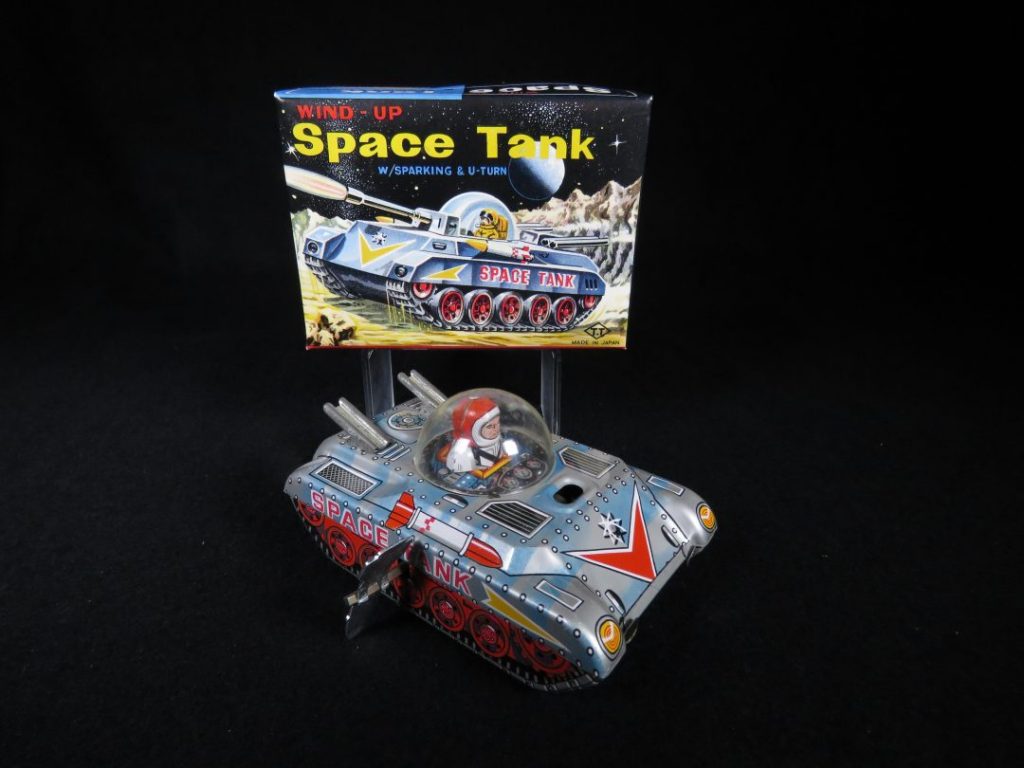 Sparkling Space Tank – T.T, Takatoku – Japan | Mark Bergin Toys