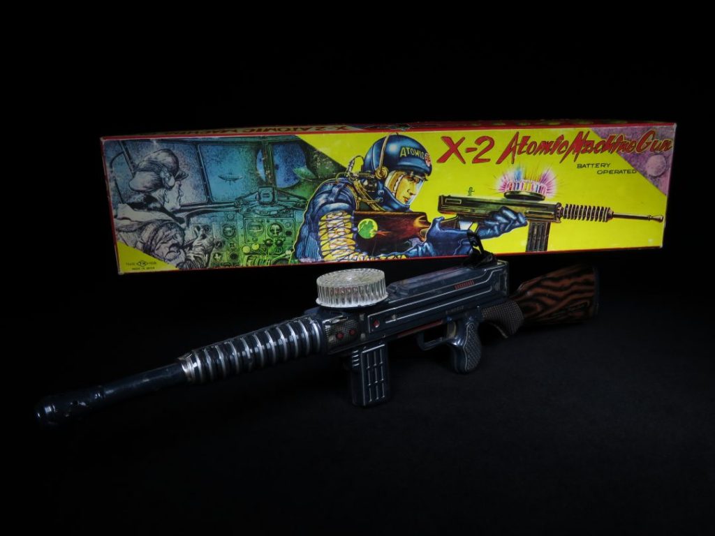 X-2 Atomic Machine Gun – T.N Nomura – Japan | Mark Bergin Toys