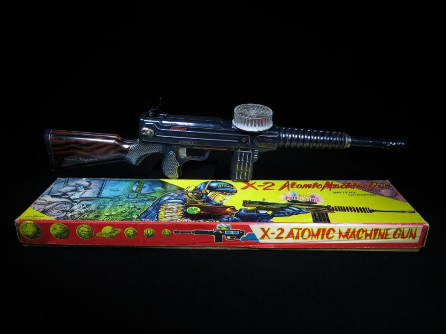 X-2 Atomic Machine Gun – T.N Nomura – Japan | Mark Bergin Toys