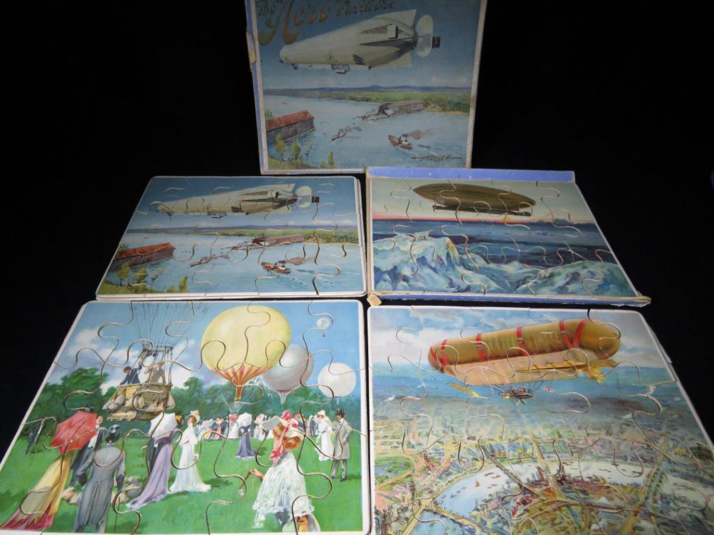 Early Airship Zeppelin Puzzles – J.W.S. & S. Bavaria – U.S.A. | Mark ...