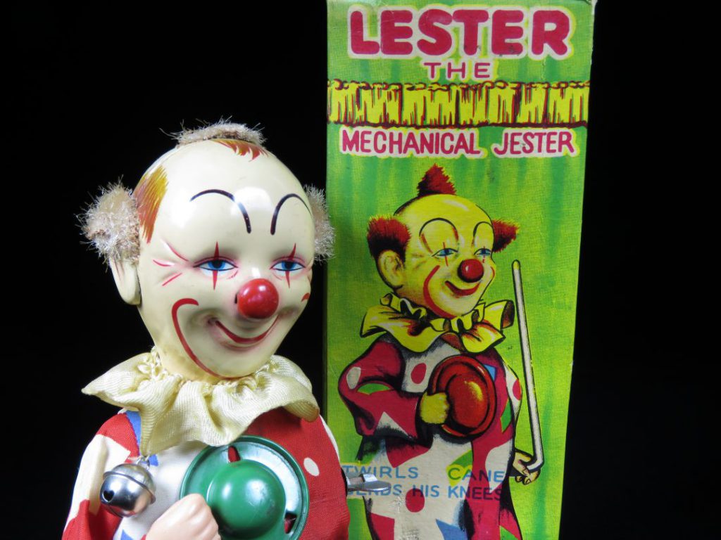 Lester the Jester Clown – Alps – Japan | Mark Bergin Toys