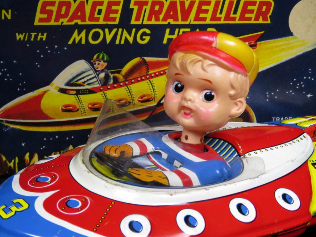 Space Traveller VTOL #3 Space Rocket Ship – ATC – Japan | Mark Bergin Toys
